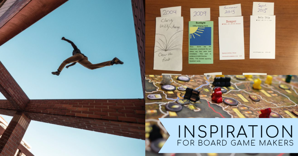 Inspiration for Board Game Makers | Brandon the Game Dev